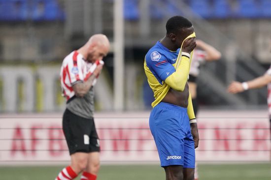 Bryan Smeets Sparta Rotterdam Alex Bangura Editorial Stock Photo ...