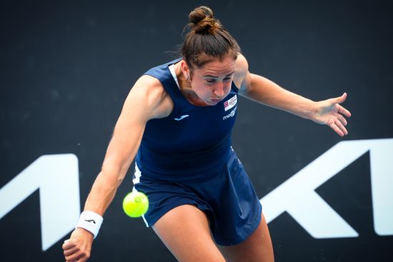 Spanish Sara Sorribes Tormo Wta 35 Editorial Stock Photo - Stock Image ...
