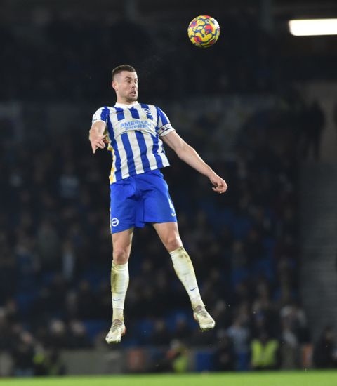 Adam Webster Brighton Wins Header During Editorial Stock Photo - Stock ...