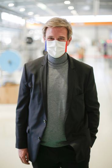 Stephane Auriol Ahg Medical Sanitary Face Editorial Stock Photo - Stock ...