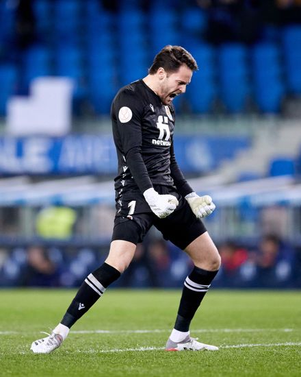 Alex Remiro Real Sociedad Reacts Goal Editorial Stock Photo - Stock ...
