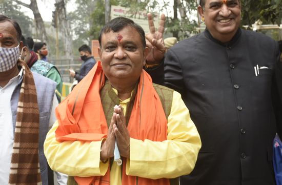 Bjp Candidate Ghaziabad Atul Garg Heads Editorial Stock Photo - Stock ...