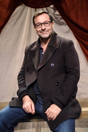 French Actor Director Jeanlouis Daguerre Poses Editorial Stock Photo ...