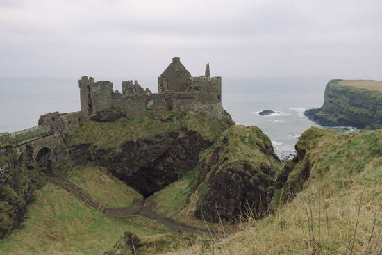 Dunluce Castle Nowruined Medieval Castle Built Editorial Stock Photo ...