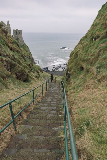 Dunluce Castle Nowruined Medieval Castle Built Editorial Stock Photo ...