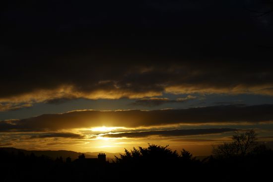 Sunrise Pitlochry Perth Kinross Editorial Stock Photo - Stock Image ...