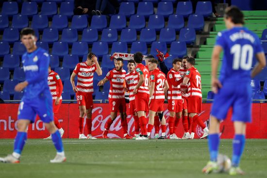 Granada Cfs Players Celebrate After Scoring Editorial Stock Photo ...