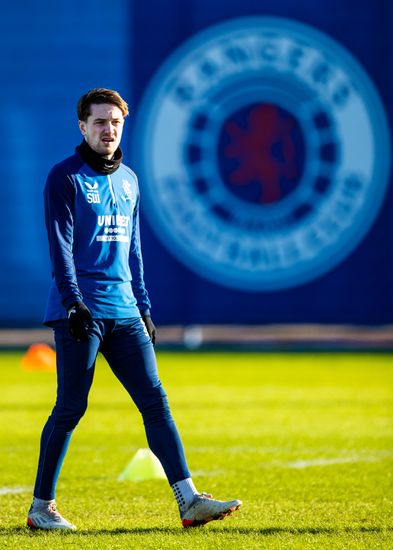 Scott Wright Rangers Training Ahead Tomorrow Editorial Stock Photo ...