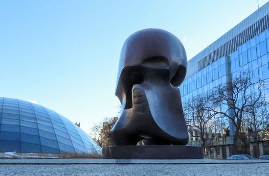 Statue Titled Nuclear Energy Created Between Editorial Stock Photo ...