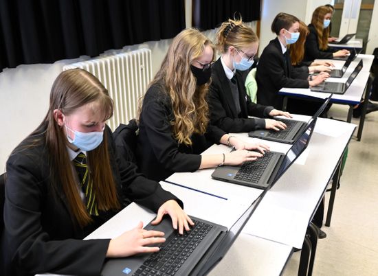 Year 1011 Students Hailsham Community College Editorial Stock Photo ...