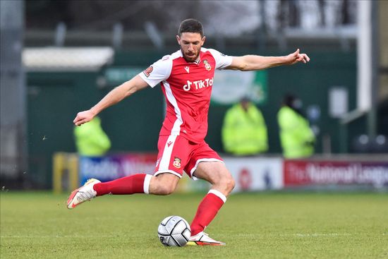 Ben Tozer 6 Wrexham On Attack Editorial Stock Photo - Stock Image ...