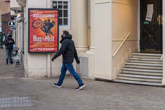 Poster Promoting Bat Out Hell Musical Editorial Stock Photo - Stock ...