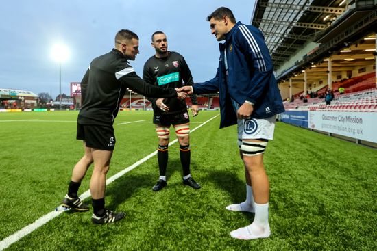 Gloucester Rugby Vs Usap Referee Ben Editorial Stock Photo - Stock ...