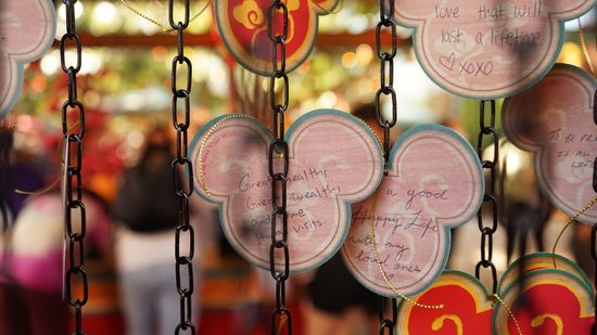Wish Notes Seen During Lunar New Editorial Stock Photo - Stock Image ...