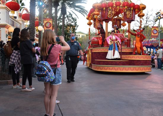 Visitors Watch Float During Lunar New Editorial Stock Photo - Stock ...