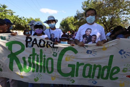 Parishioners Followers Jesuit Father Rutilio Grande Editorial Stock ...