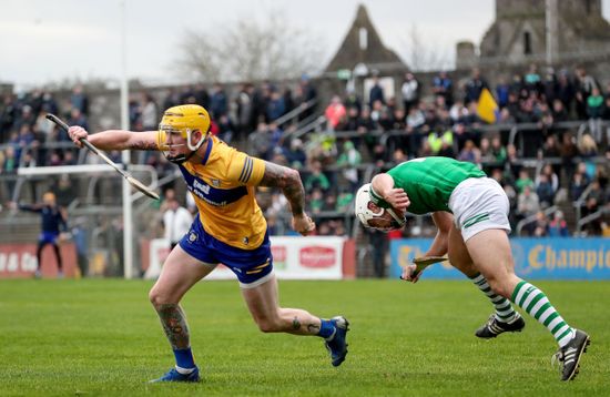 Clare Vs Limerick Clares Aaron Fitzgerald Editorial Stock Photo - Stock ...