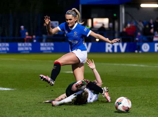 Rangers Womens Midfielder Sam Kerr Jumps Editorial Stock Photo - Stock ...
