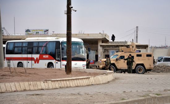 Fighters Syrian Democratic Forces Sdf Stand Editorial Stock Photo ...