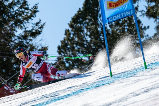 Stephanie Jenal Sui Competing Fis Alpine Editorial Stock Photo - Stock ...