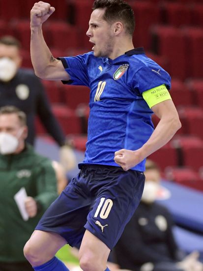 Alex Merlim Italy Futsal Celebrates 22 Editorial Stock Photo - Stock ...