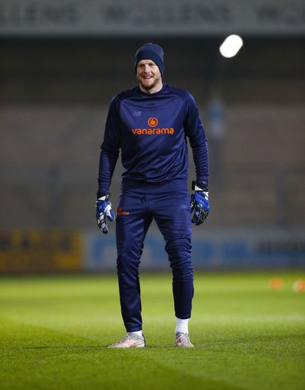 Mark Halstead Goalkeeper Torquay United During Editorial Stock Photo ...
