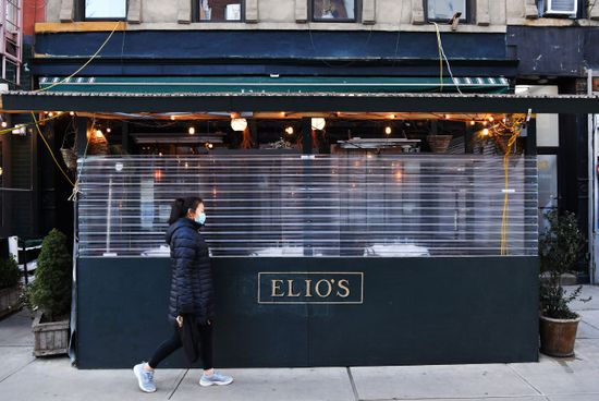 Exterior View Elios Restaurant On Upper Editorial Stock Photo - Stock ...