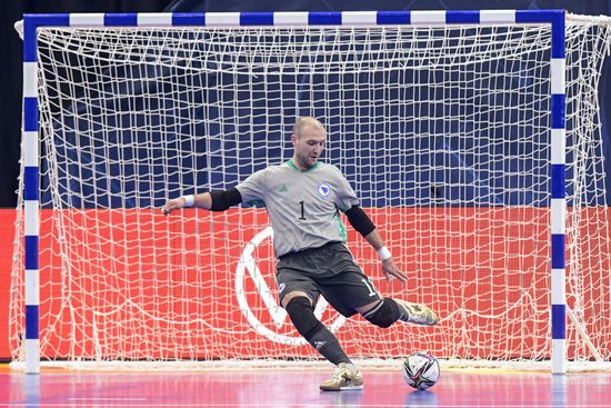 Bosnia Herzegovina Futsal Goalkeeper Darko Milanovic Editorial Stock ...