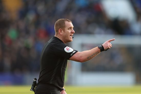 Referee Lee Swabey Editorial Stock Photo - Stock Image | Shutterstock