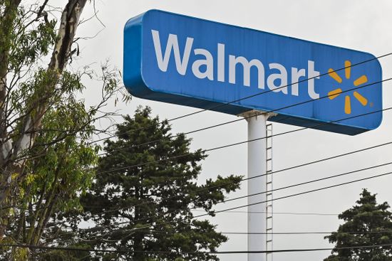 Walmart Sign Logo Outside Store San Editorial Stock Photo - Stock Image ...