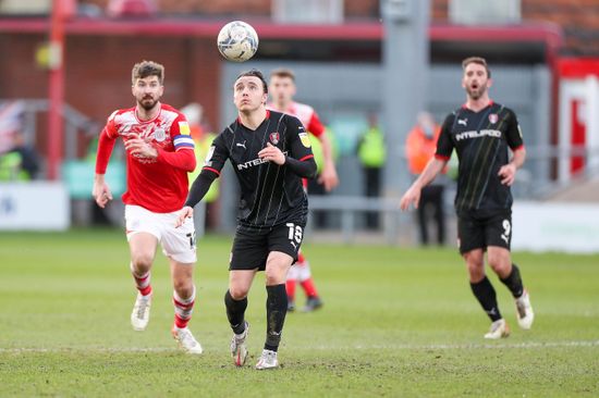 Rotherham United Midfielder Ollie Rathbone 18 Editorial Stock Photo ...
