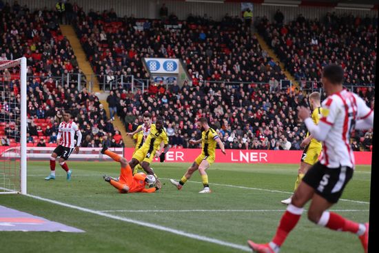 Burton Albion Goalkeeper Ben Garratt 24 Editorial Stock Photo - Stock ...