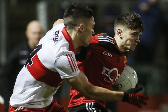 Derry Vs Down Downs Andrew Gilmore Editorial Stock Photo - Stock Image ...