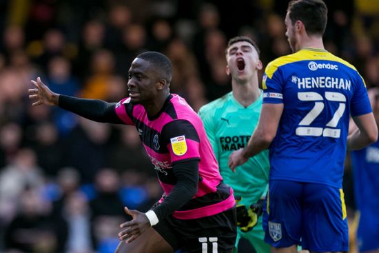 Daniel Udoh Shrewsbury Town Celebrates After Editorial Stock Photo ...