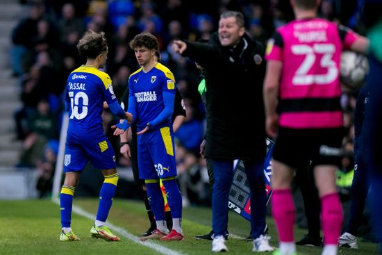 Thomas Kalinauskas Afc Wimbledon Stands On Editorial Stock Photo ...