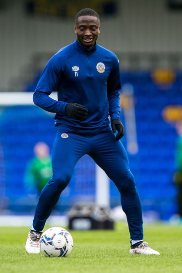 Daniel Udoh Shrewsbury Town Warms During Editorial Stock Photo - Stock ...
