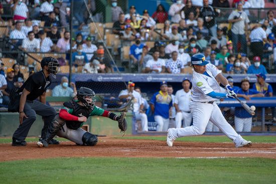 Venezuelan Williams Astudillo Bats During Game Editorial Stock Photo ...