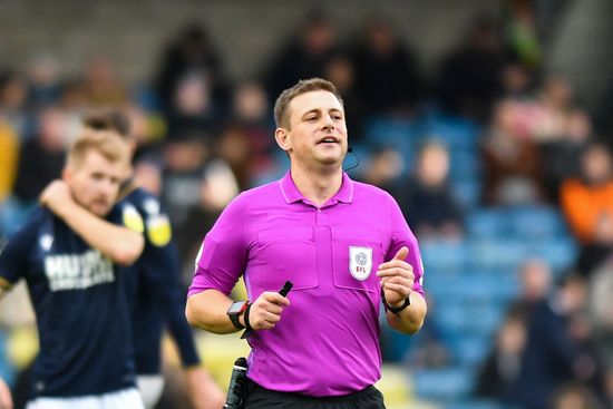 Referee Joshua Smith During Sky Bet Editorial Stock Photo - Stock Image ...