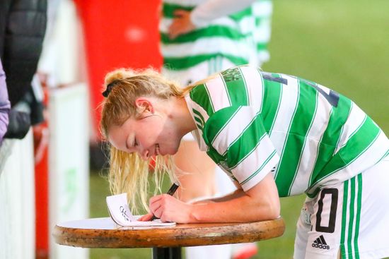 Abbie Ferguson 20 Celtic Women Fc Editorial Stock Photo - Stock Image ...