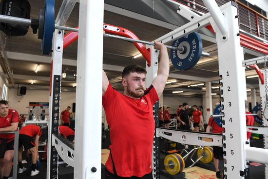 James Ratti During Gym Session Editorial Stock Photo - Stock Image ...