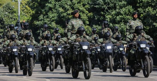 Sri Lankan Army Special Force Soldiers Editorial Stock Photo - Stock ...