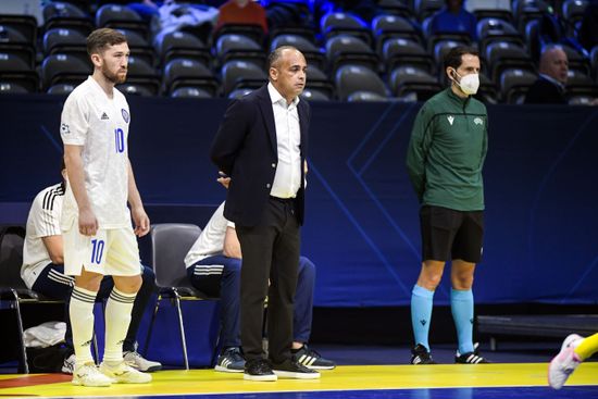 Kazakhstan Futsal Coach Kaka During Uefa Editorial Stock Photo - Stock ...