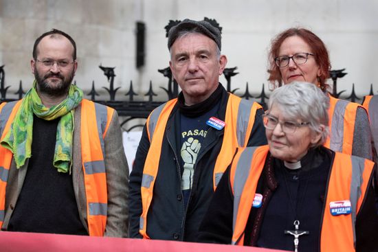 Rev Sue Parfitt Right 79 Stephen Editorial Stock Photo - Stock Image ...