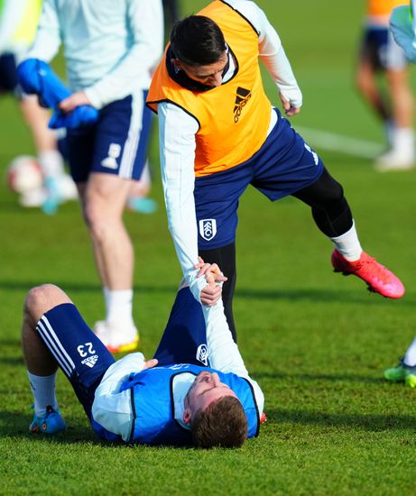 Anthony Knockaert Helps Joe Bryan Fulham Editorial Stock Photo - Stock ...