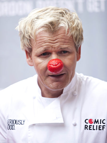Gordon Ramsay Red Nose Editorial Stock Photo - Stock Image | Shutterstock