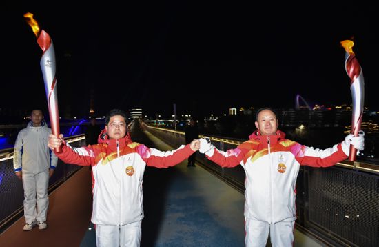 Torch Bearers Li Zhengjun L Zhu Editorial Stock Photo - Stock Image ...