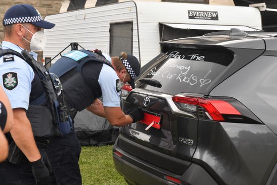 Police Remove Masked Number Plates Freedom Editorial Stock Photo ...