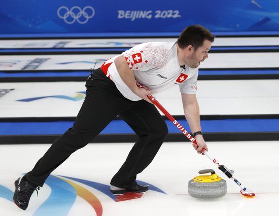 Martin Rios Switzerland Action During Curling Editorial Stock Photo ...