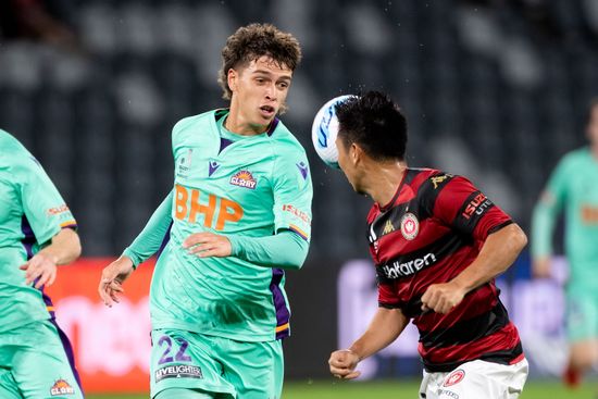 Joshua Rawlins Perth Glory Keijiro Ogawa Editorial Stock Photo - Stock ...