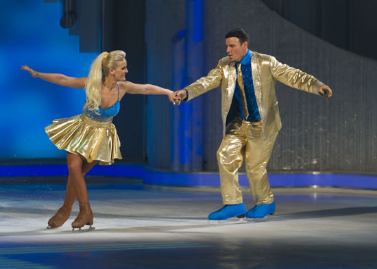 Vanilla Ice Dancing Partner Katie Stainsby Editorial Stock Photo ...